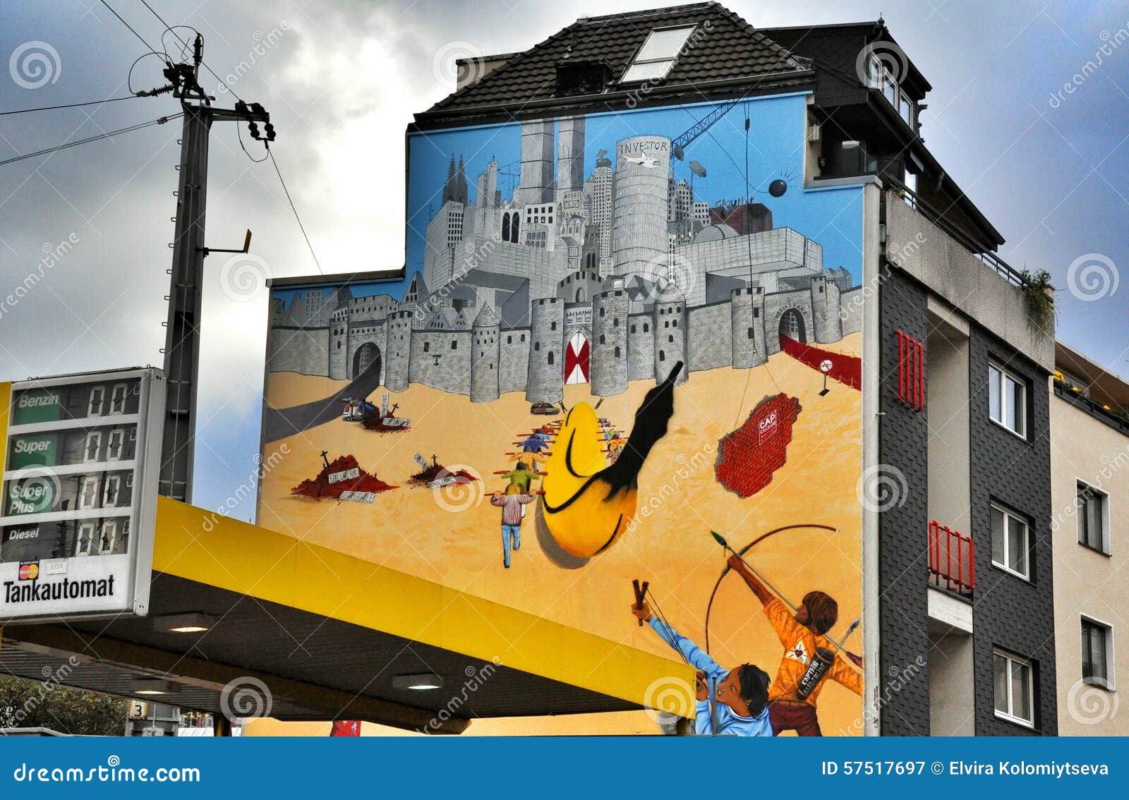 Graffiti in Cologne , Germany Editorial Photography - Image of cologne ...