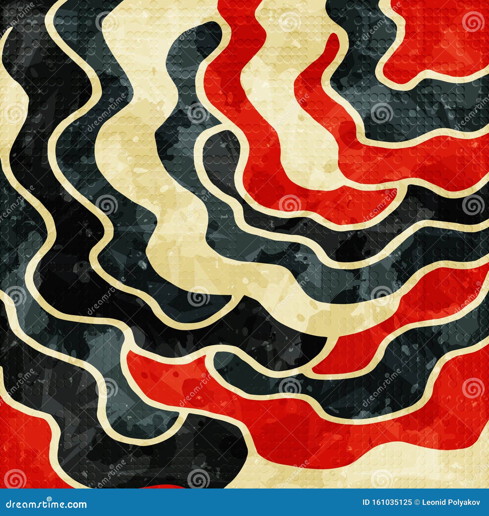 Graffiti Colored Geometrical Objects Vector Illustration Stock ...