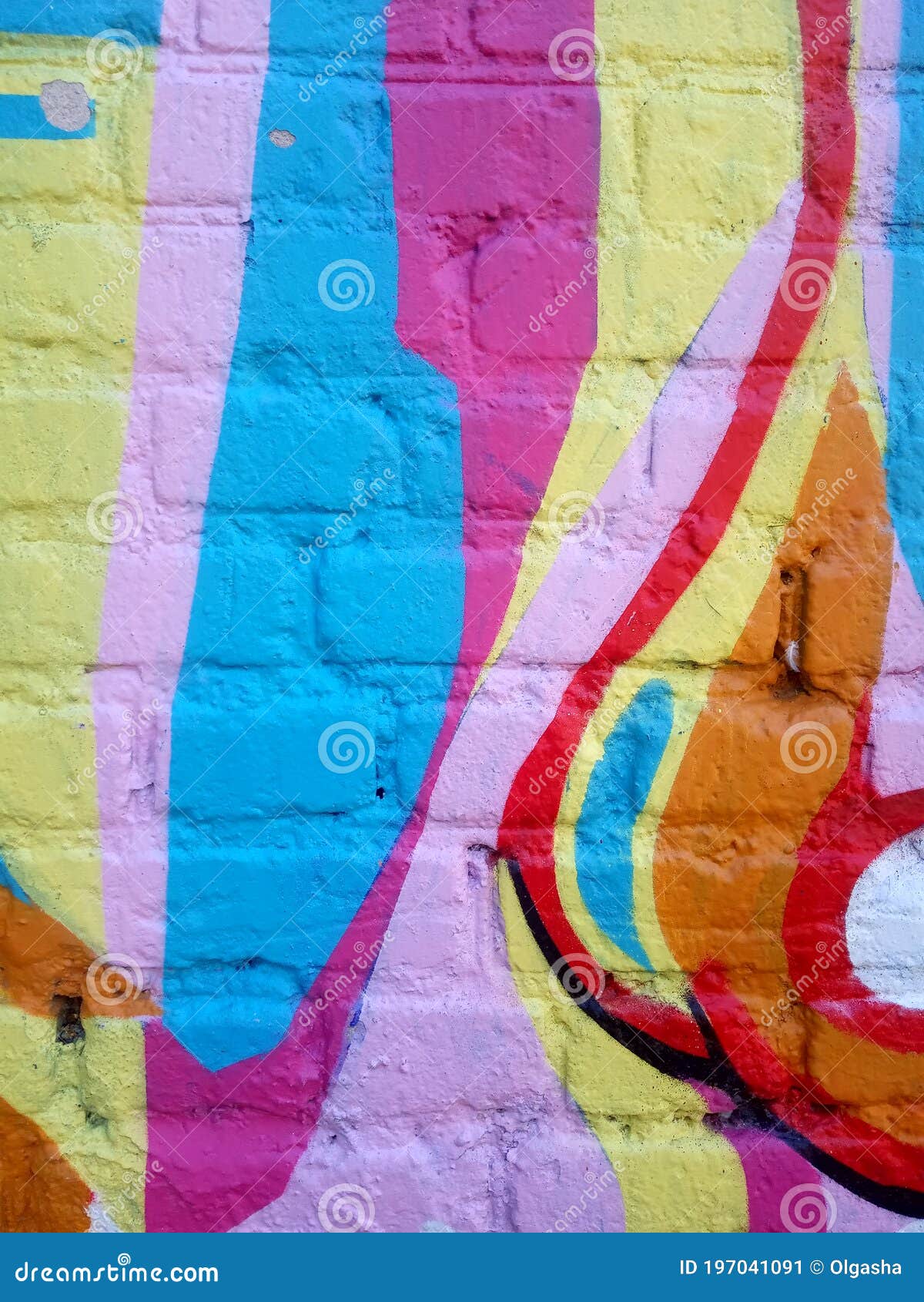 Graffiti, Multi-colored Abstract Graffiti Texture Editorial Photo ...