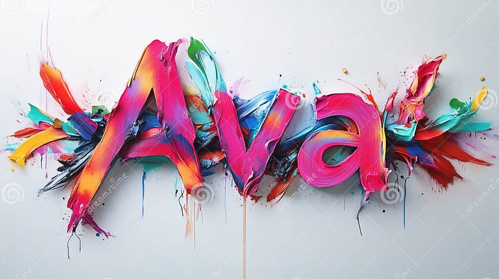 Graffiti de lava stock de ilustración. Ilustración de pared - 349293045