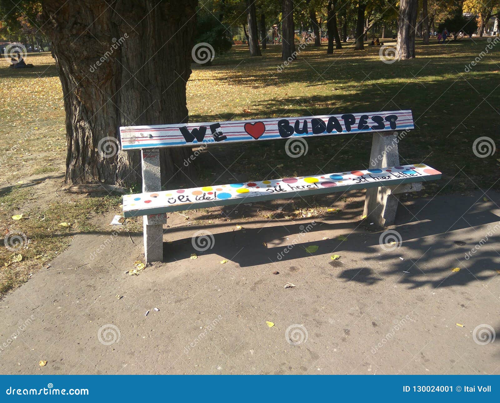 Graffiti Designed Bench at Budapest Editorial Photo - Image of gourd ...