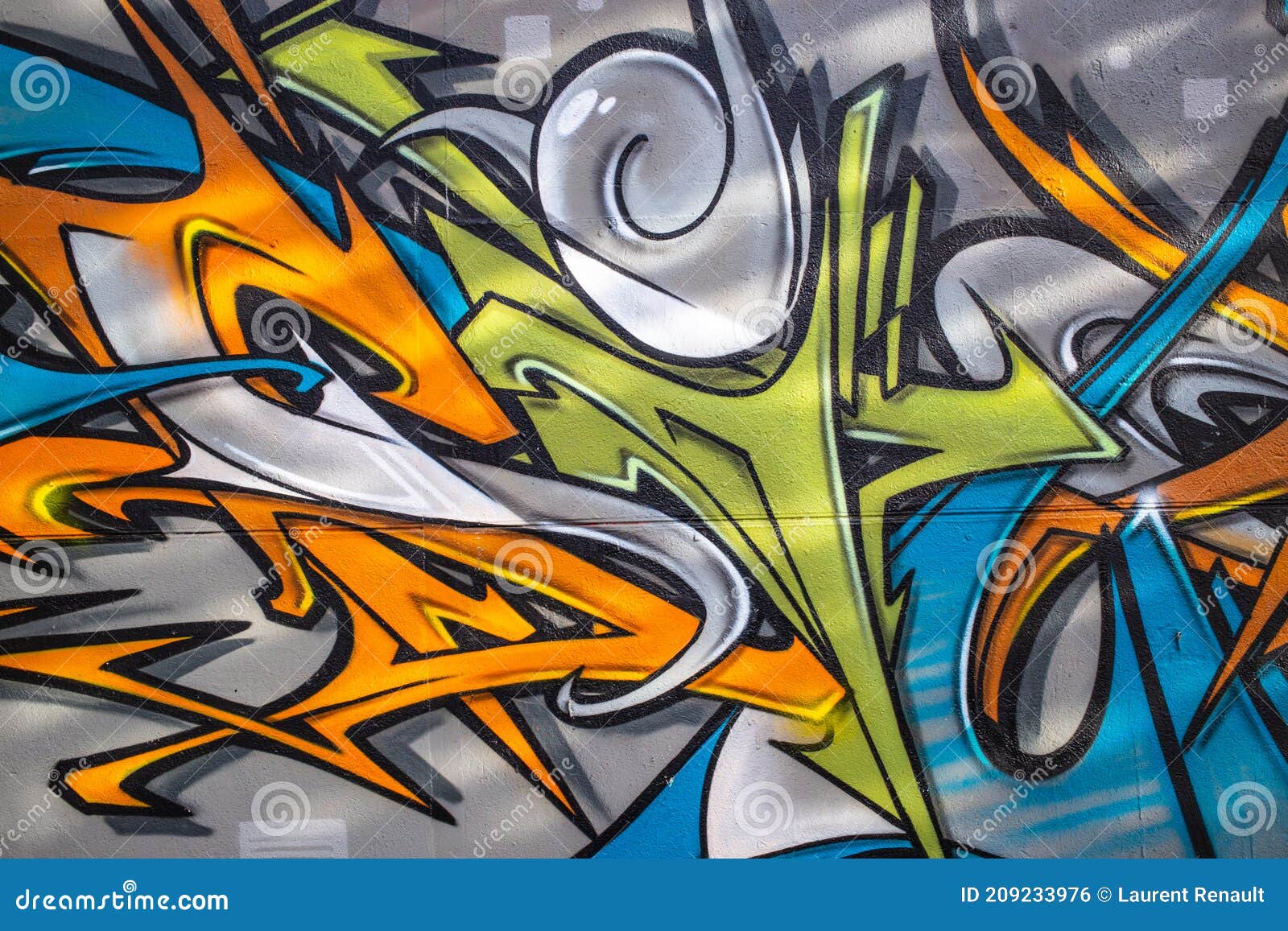 Graffiti Details Paint on a Wall Editorial Photo - Image of graphic ...