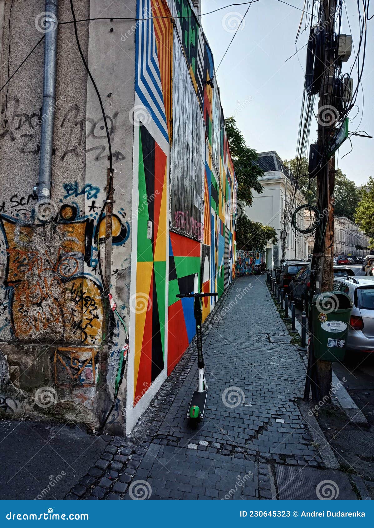 View of the Bucharest Streets, Romania Editorial Stock Photo - Image of ...