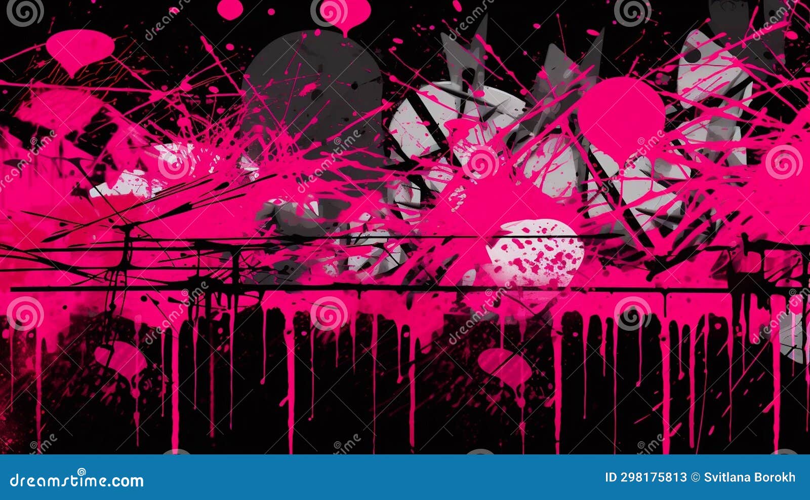 Graffiti Drawing Emo Symbols Background . Painted Graffiti Spray ...