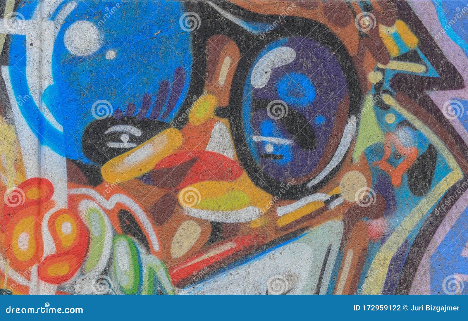 Rio Graffiti Drawing Of Cristo Redentor Ipanema Editorial Image ...