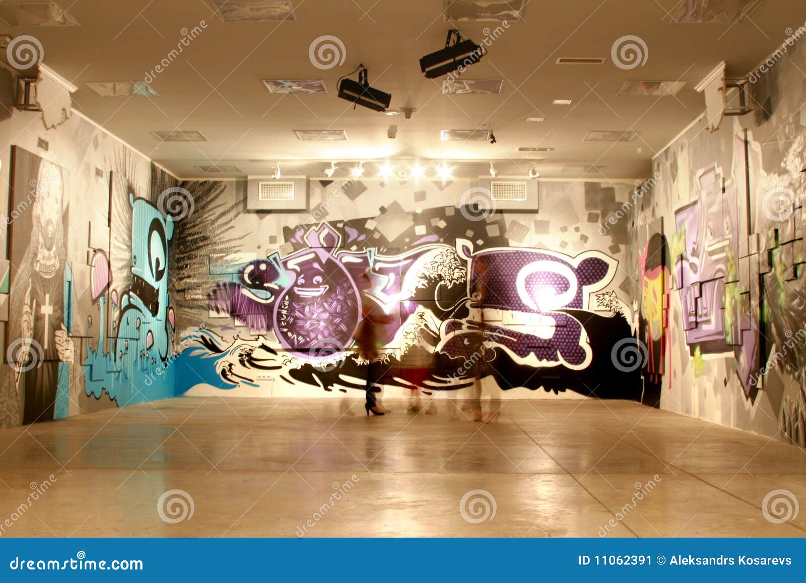 The Graffiti Exhibition in Riga Editorial Photo - Image of street ...