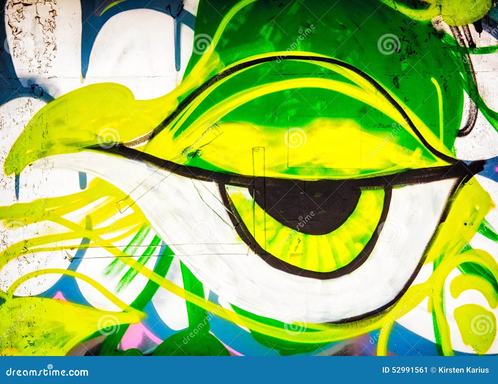 Graffiti Eye editorial photo. Image of graphic, drawings - 52991561