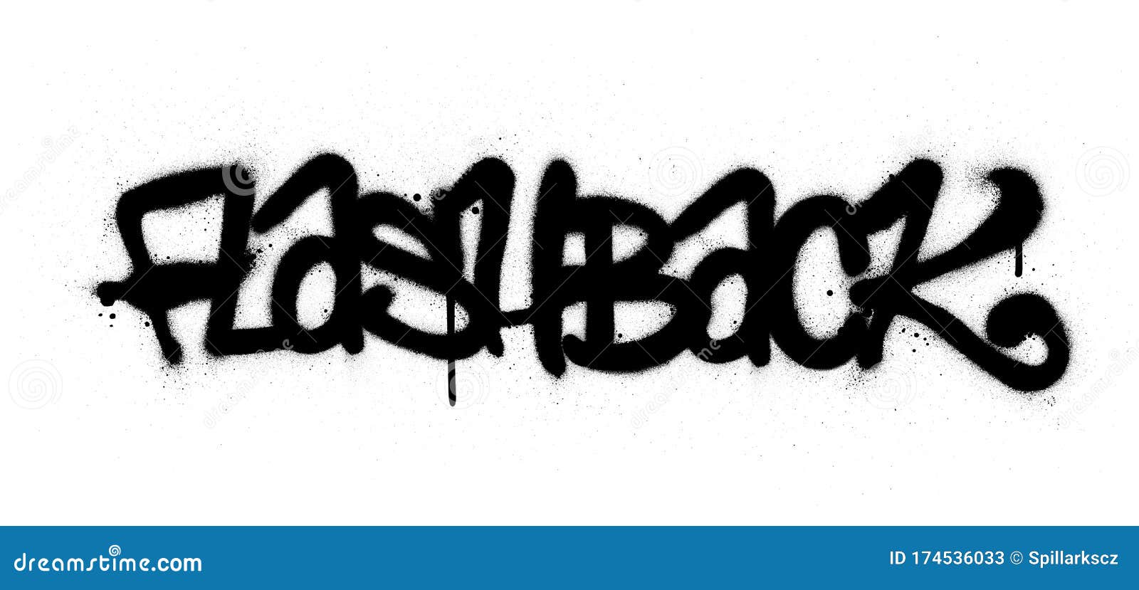 Flashback Sign Behind The Clock With Hands Rotating Backward. Graphic ...