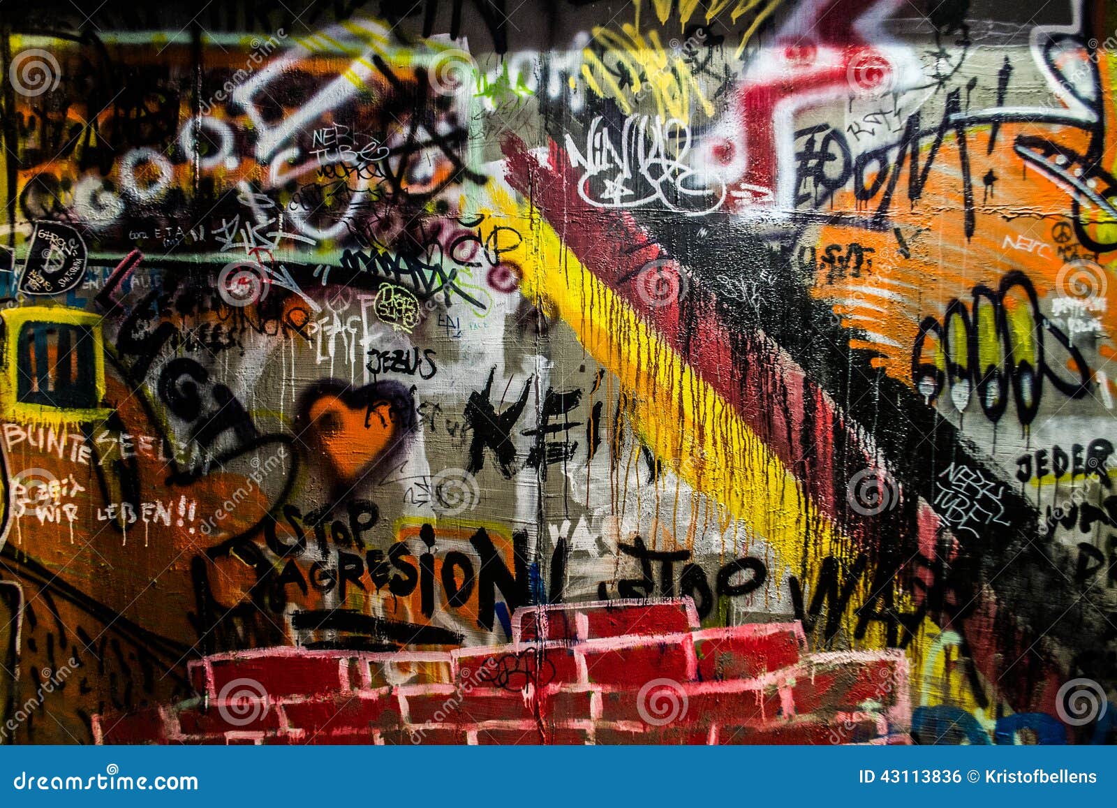 Graffiti Germany stock photo. Image of letters, graffiti - 43113836
