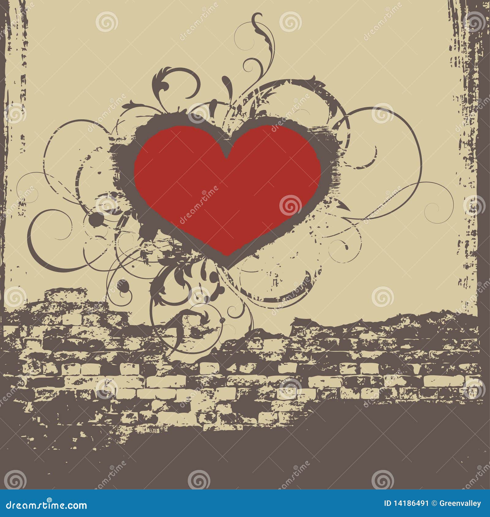 Graffiti Heart Designs