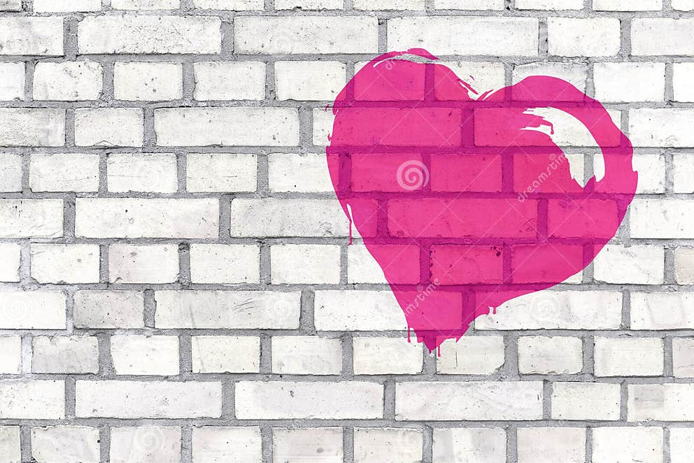 Graffiti Heart stock photo. Image of graffito, heart - 77035168