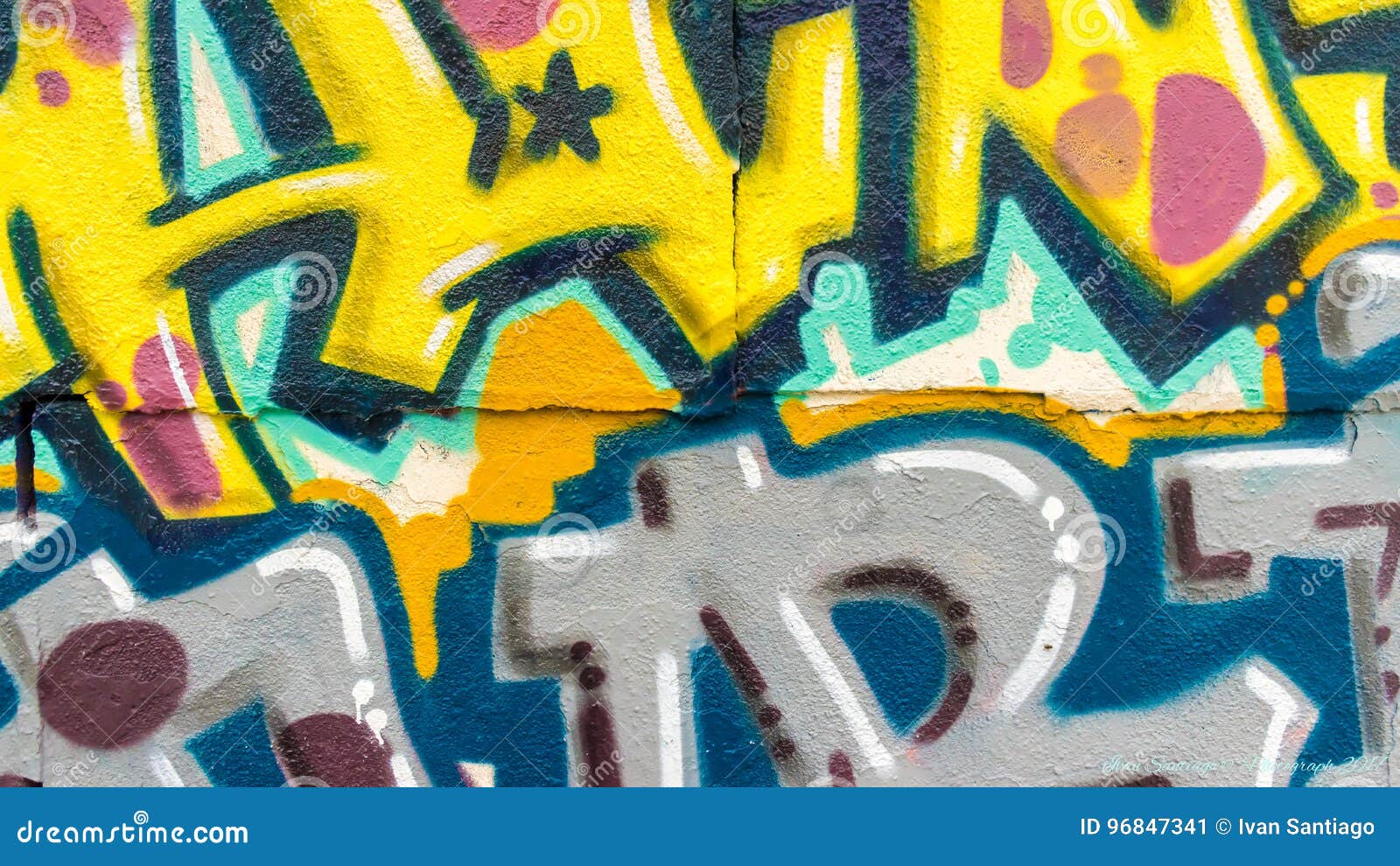 Graffiti Lines and Colors stock image. Image of abstract - 96847341