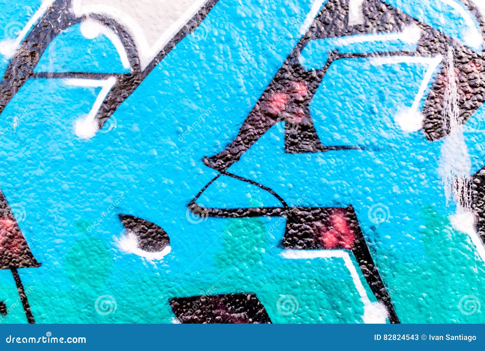 Graffiti Lines and Colours editorial stock photo. Image of defacement ...