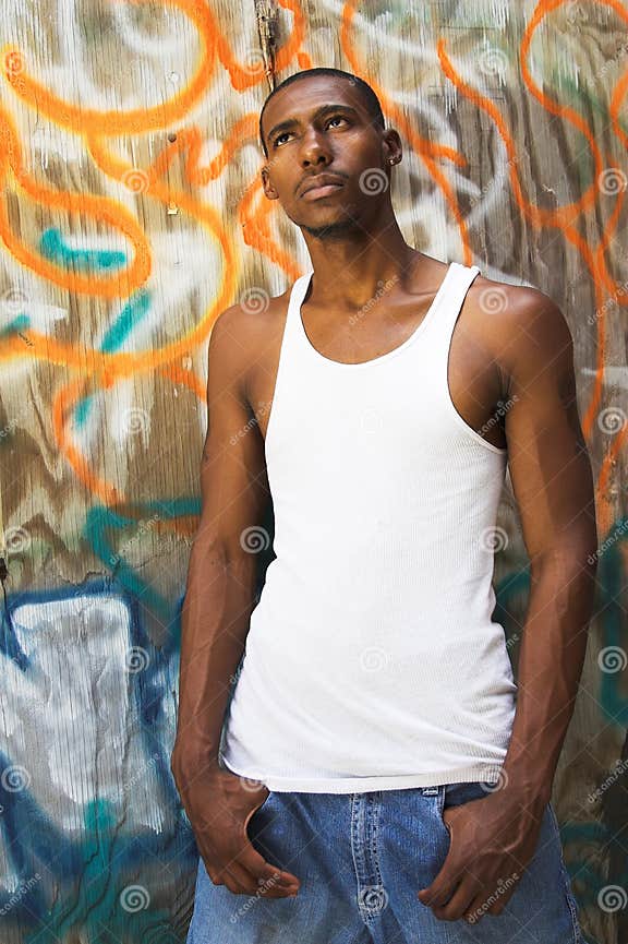 Graffiti man stock image. Image of american, rapper, tattoo - 2507653