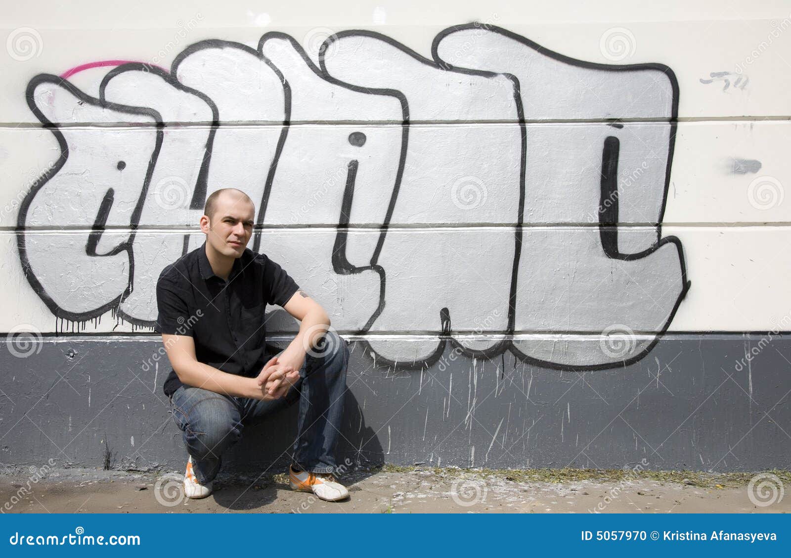 Graffiti Man Picture. Image: 5057970