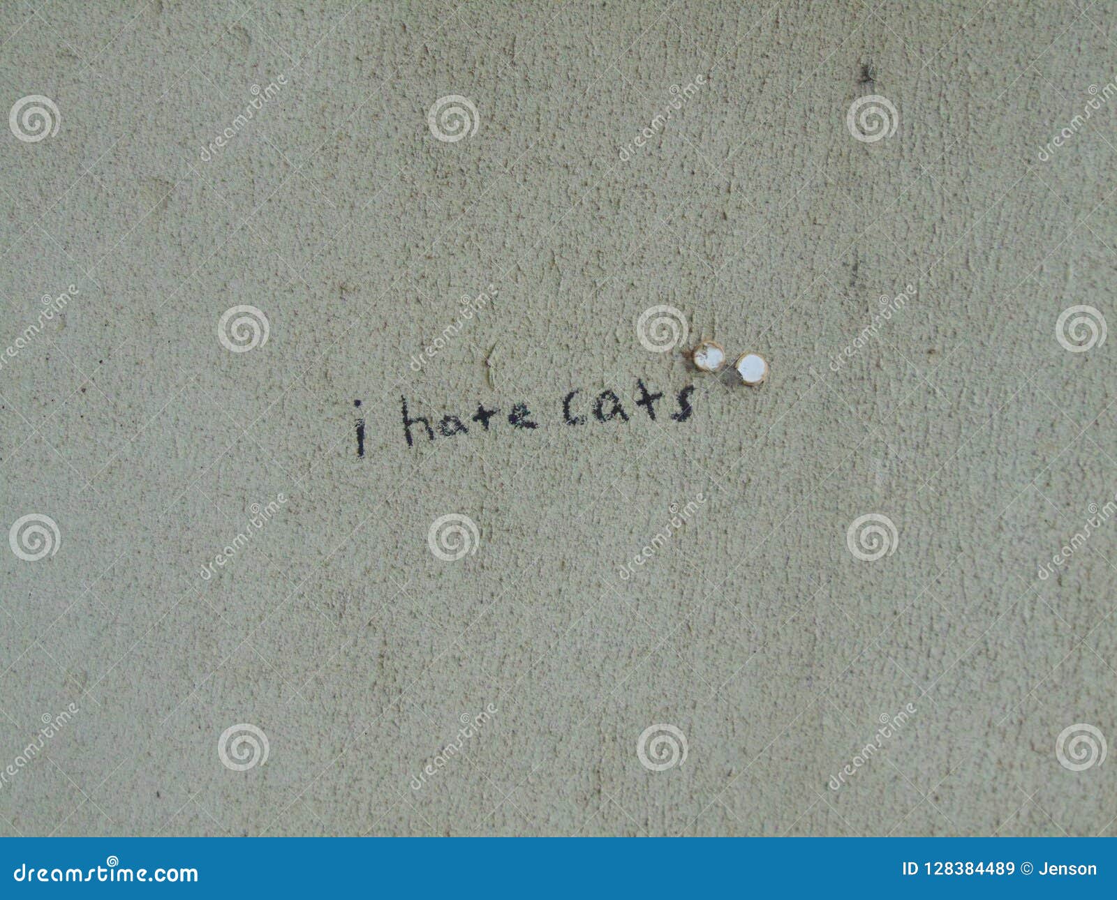 Graffiti stock image. Image of message, written, concrete - 128384489