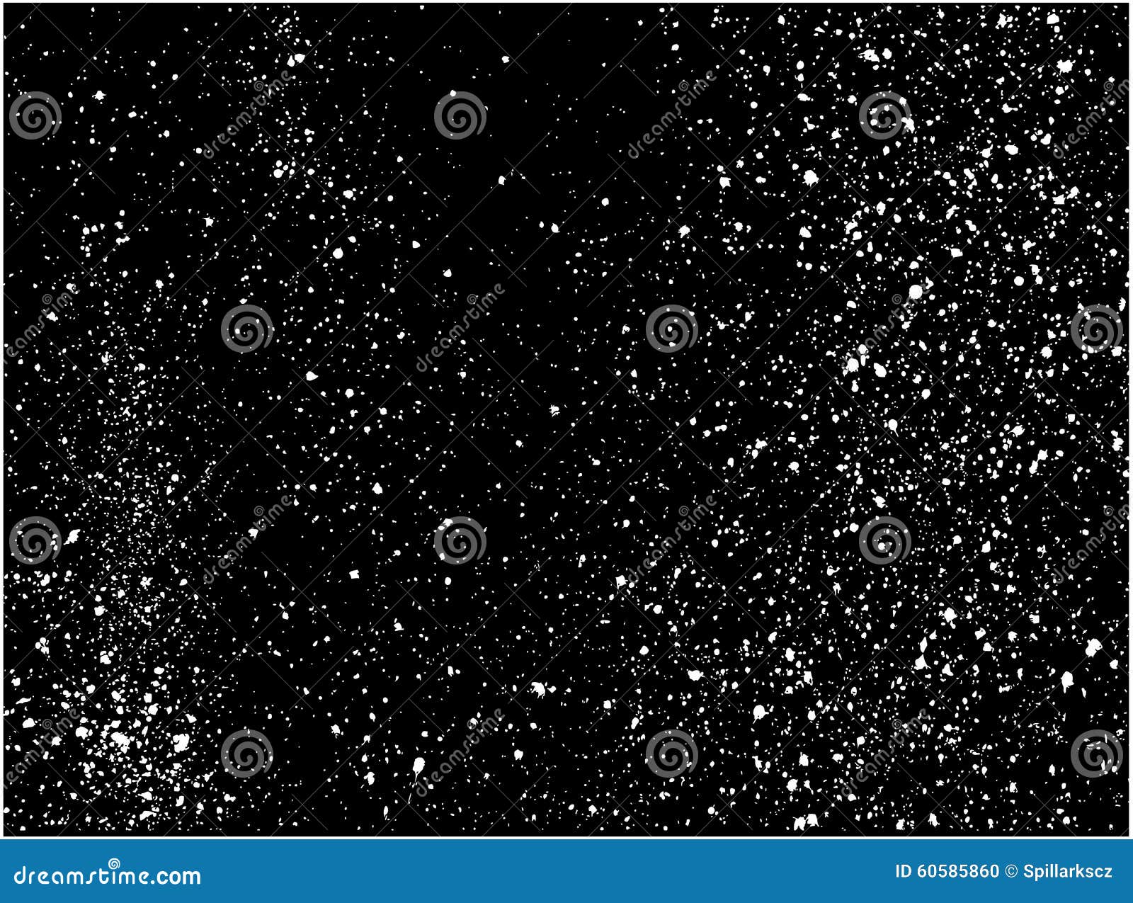 Graffiti Paint Splatter Pattern in White Over Black Stock Vector ...