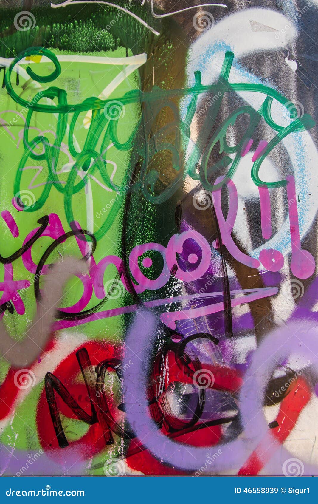 Graffiti Painted or Overlay Editorial Stock Image - Illustration of ...