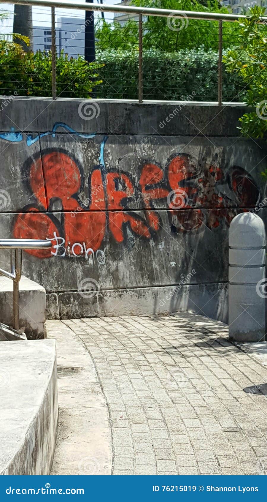 Graffiti in Puerto Rico stock image. Image of puerto - 76215019
