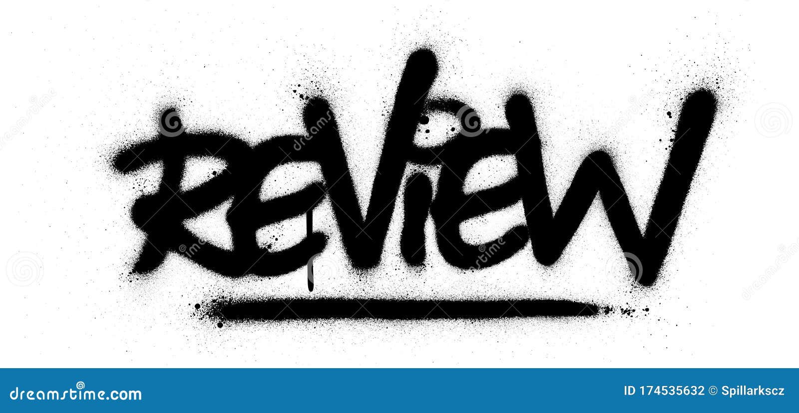 Review Word Written With Calligraphy With Transparent Plastic Ball Pen ...