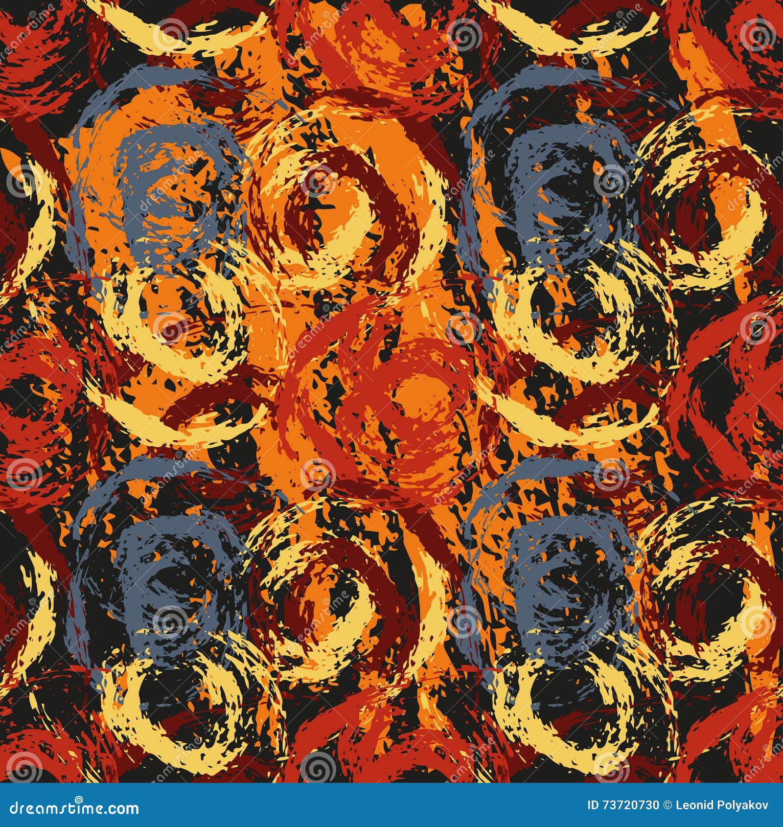 Graffiti Seamless Pattern Colored Dirty Background Stock Vector ...