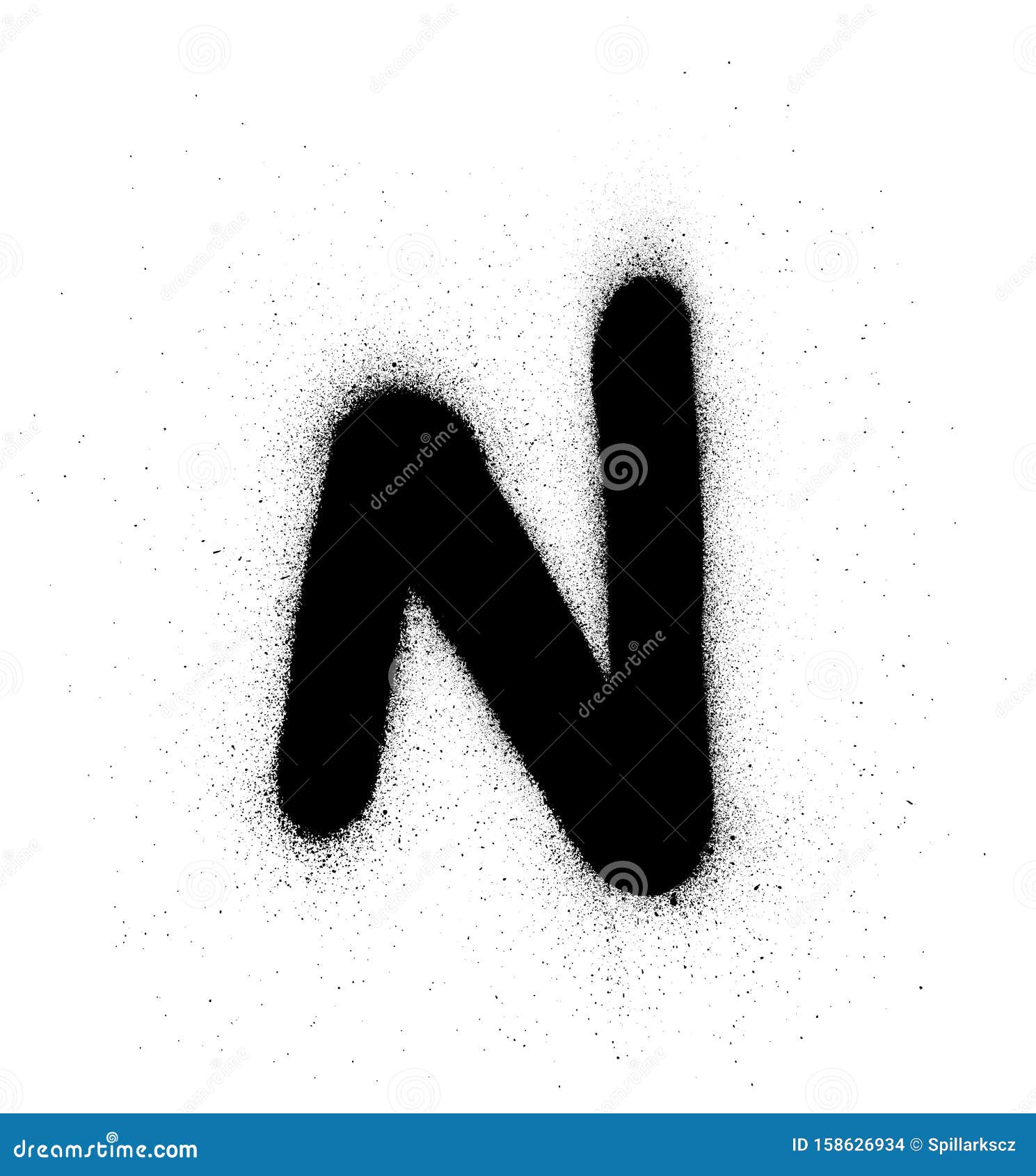 Graffiti Small Colored Polygons On A Black Background Grunge Texture ...