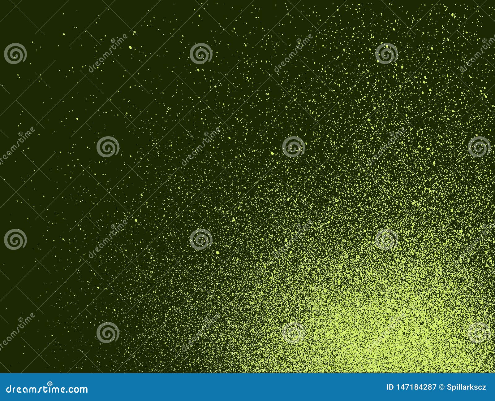Graffiti Speckled Splash Light Effect in Mixed Green Stock Vector ...