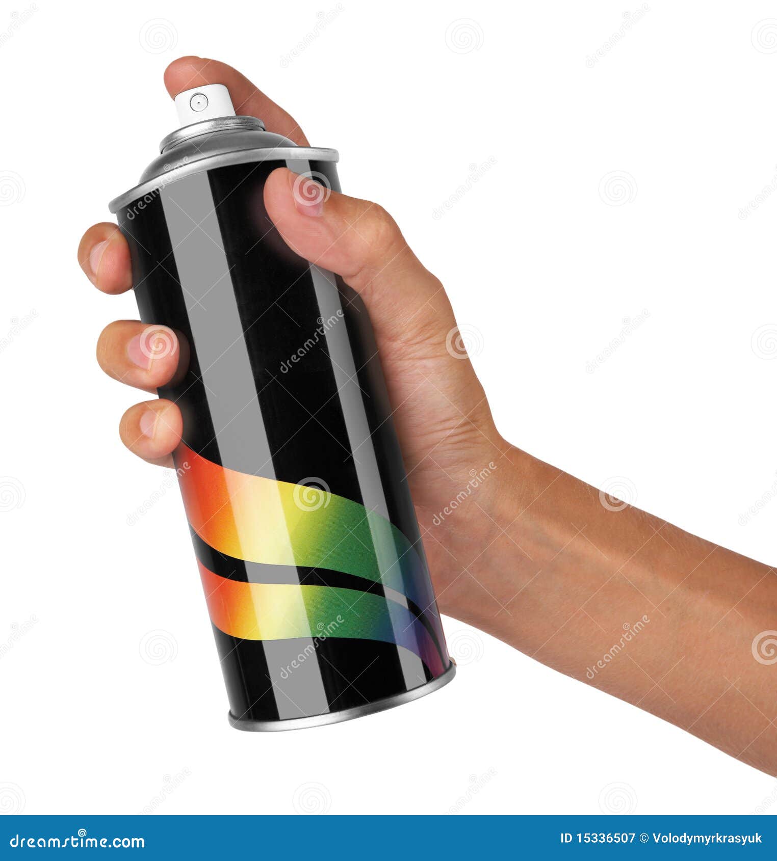 Graffiti spray can stock image. Image of color, vandalism - 15336507