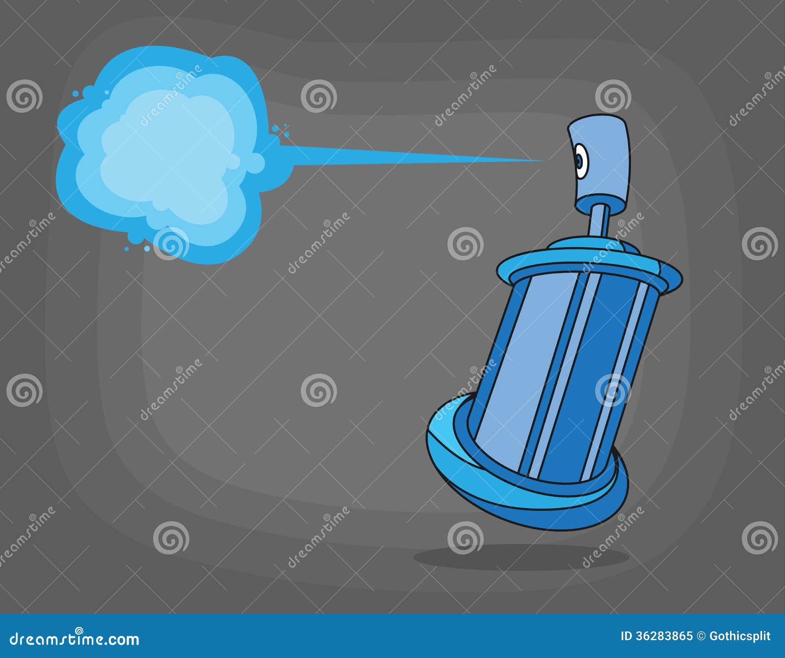 Graffiti spray can stock vector. Illustration of design - 36283865