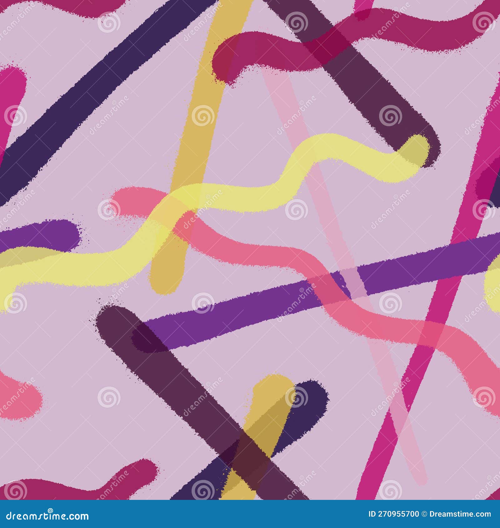 Graffiti Spray Paint Seamless Pattern. Vector Illustration. Stock ...
