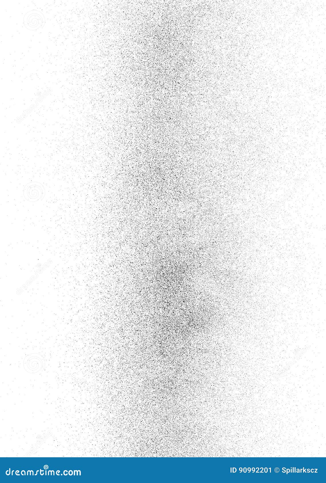 Graffiti Sprayed Mist Gradient Effect in Black on White Stock Vector ...