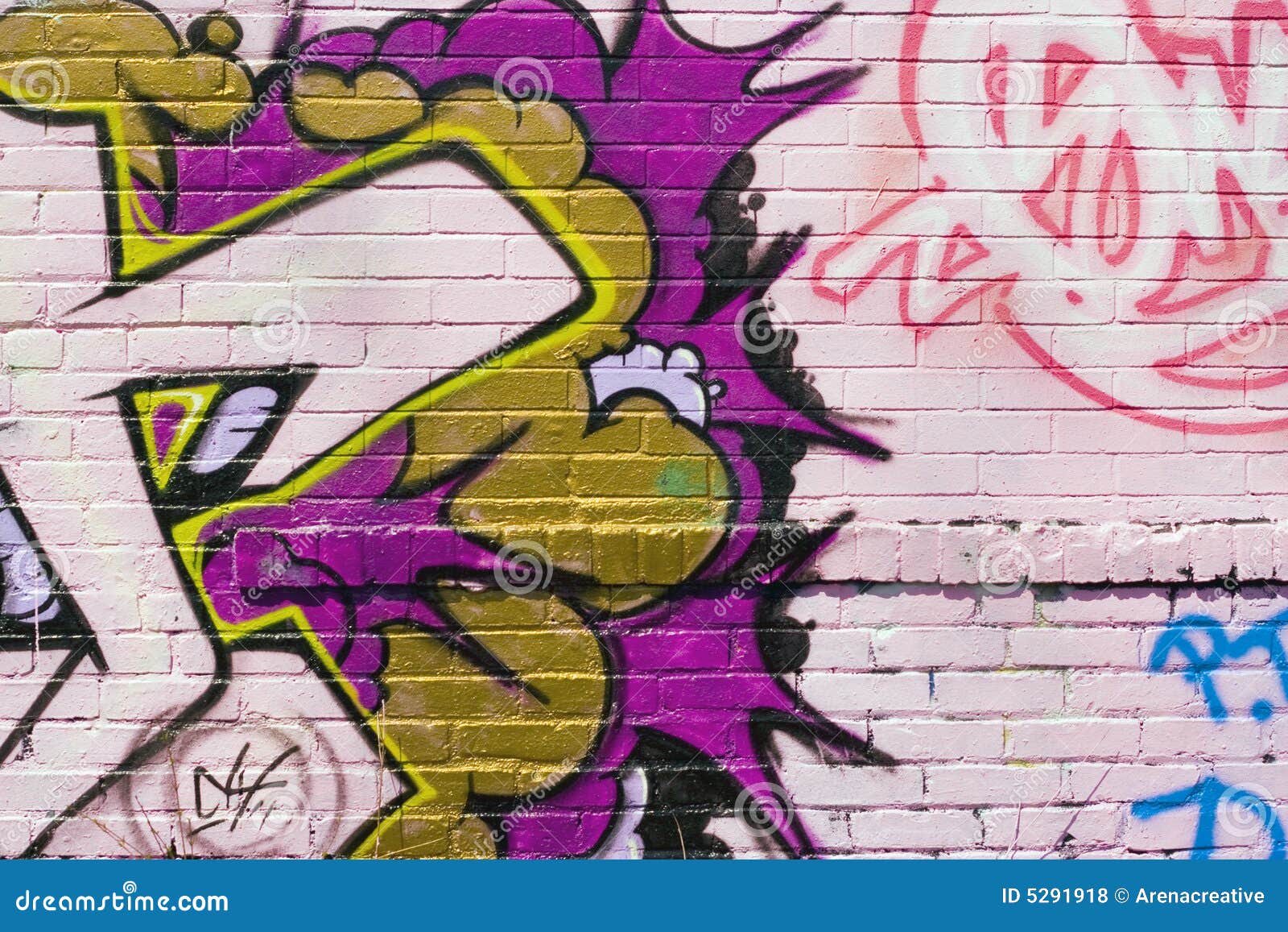 Graffiti Spraypaint editorial stock photo. Image of gang - 5291918