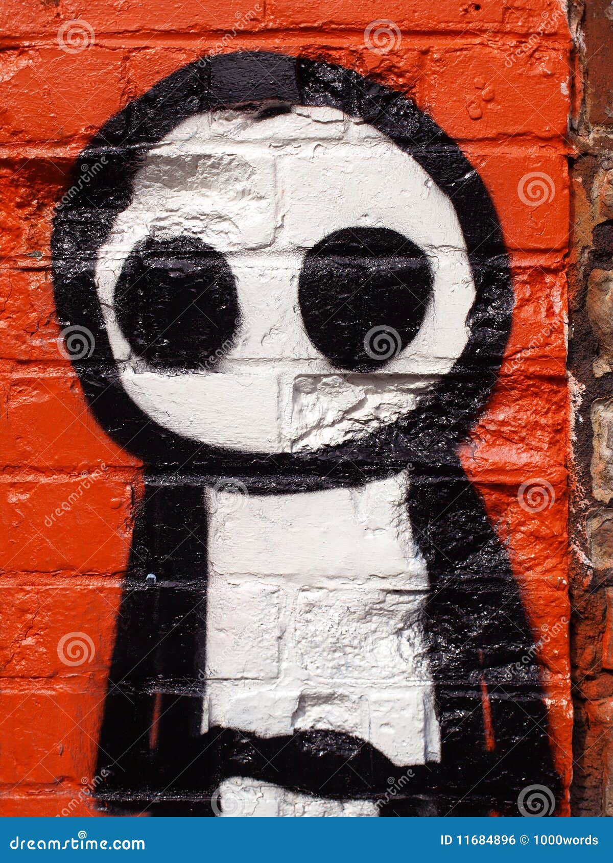 Graffiti Stick Man editorial photo. Image of arts, culture - 11684896