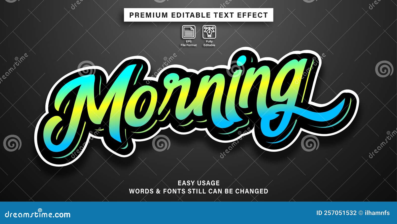 Graffiti Style Editable Text Effect Stock Vector - Illustration of ... Graffiti Style Editable Text Effect Stock Vector - Illustration of ...