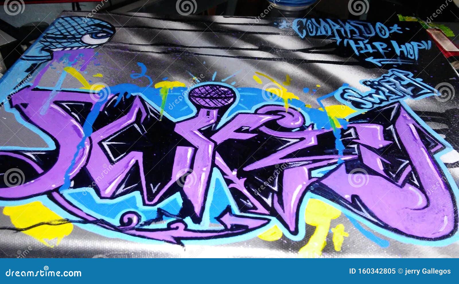 Graffiti editorial image. Image of paint, graffiti, swift - 160342805