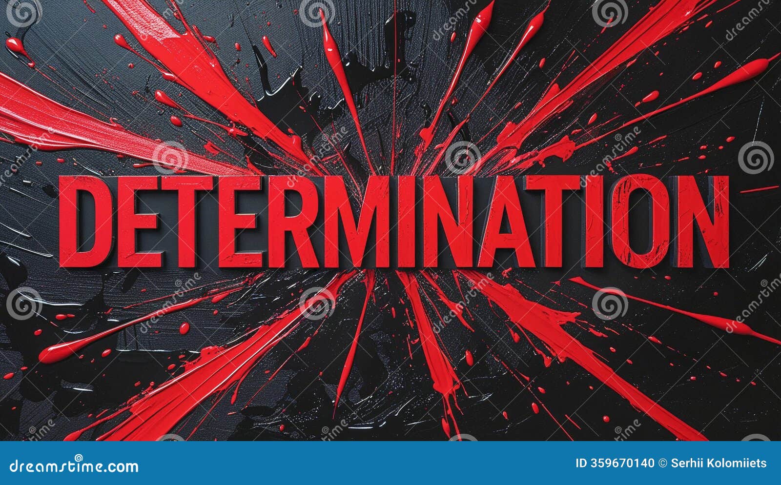 Graffiti Text Black Background with Red Splash Stock Illustration ...