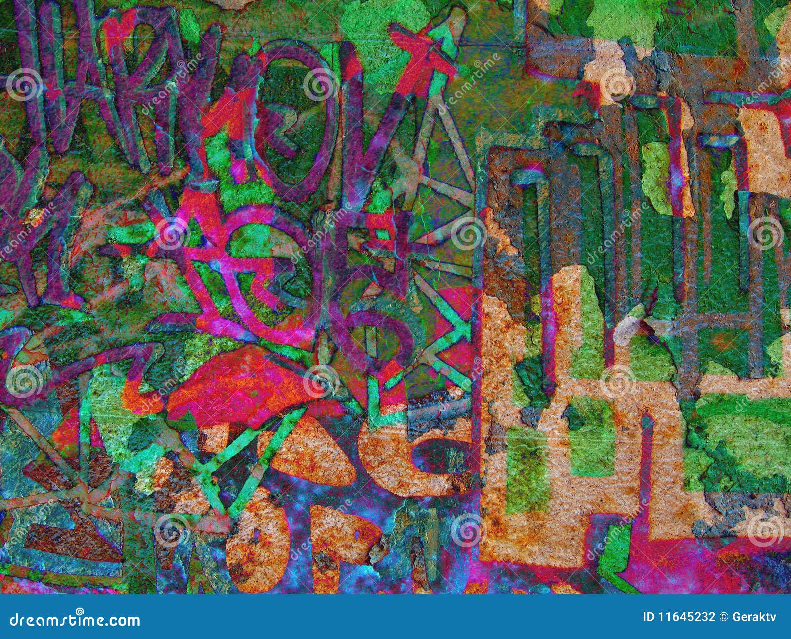 Graffiti .Texture stock photo. Image of closeups, abstract - 11645232