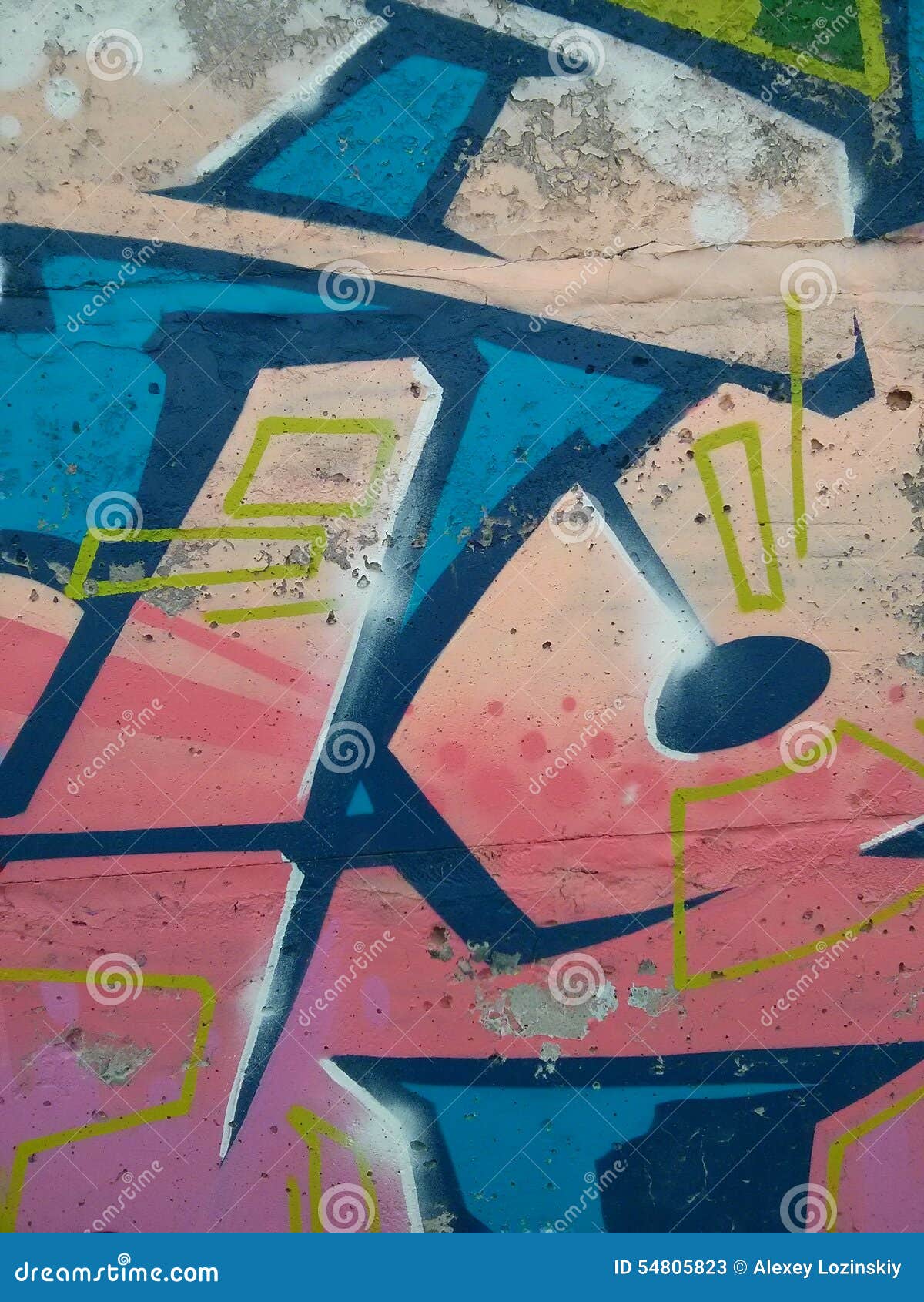 Graffiti texture stock image. Image of street, blue, wallpaper - 54805823