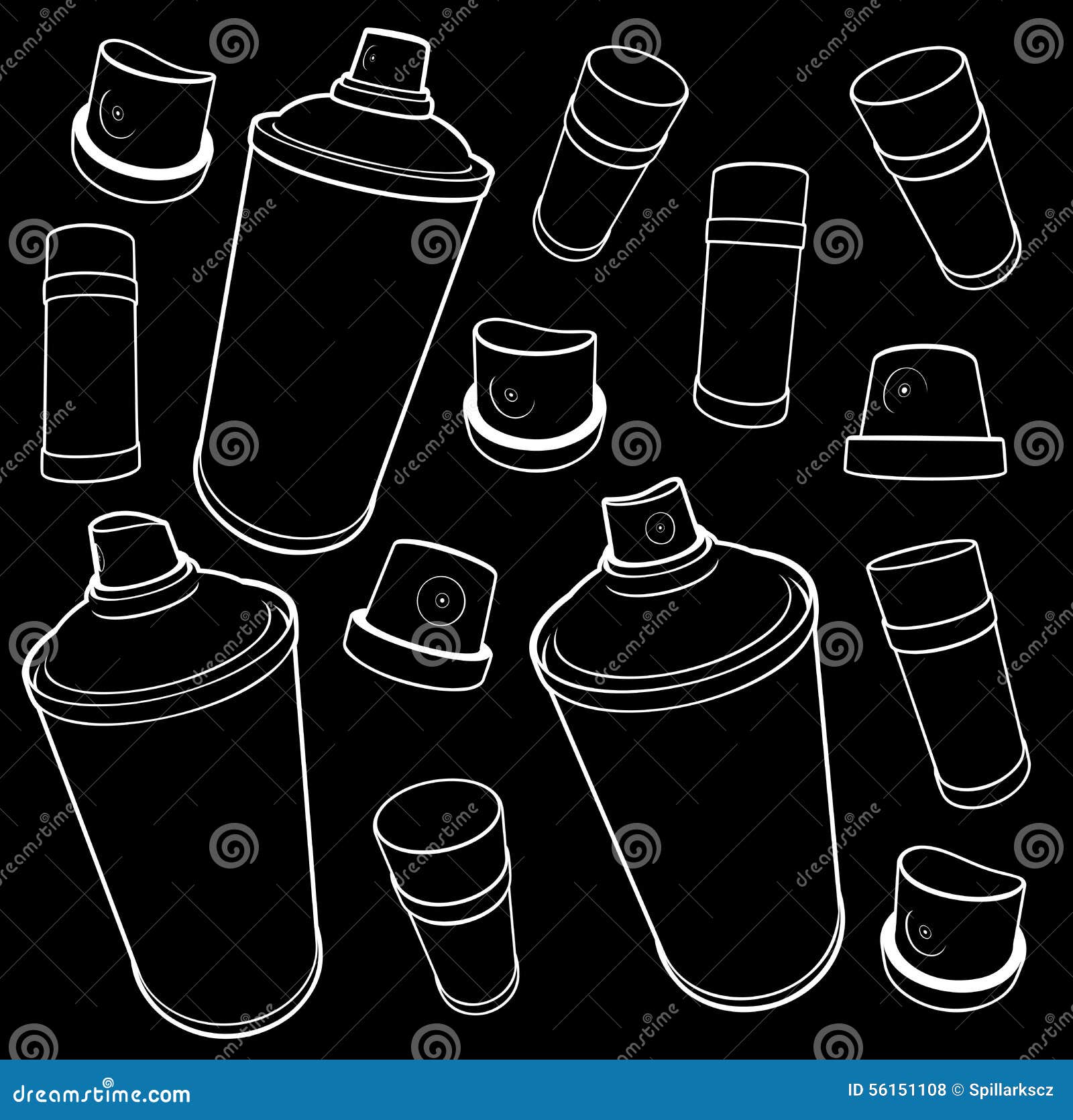 Graffiti Tools Royalty-Free Stock Photo | CartoonDealer.com #39959601