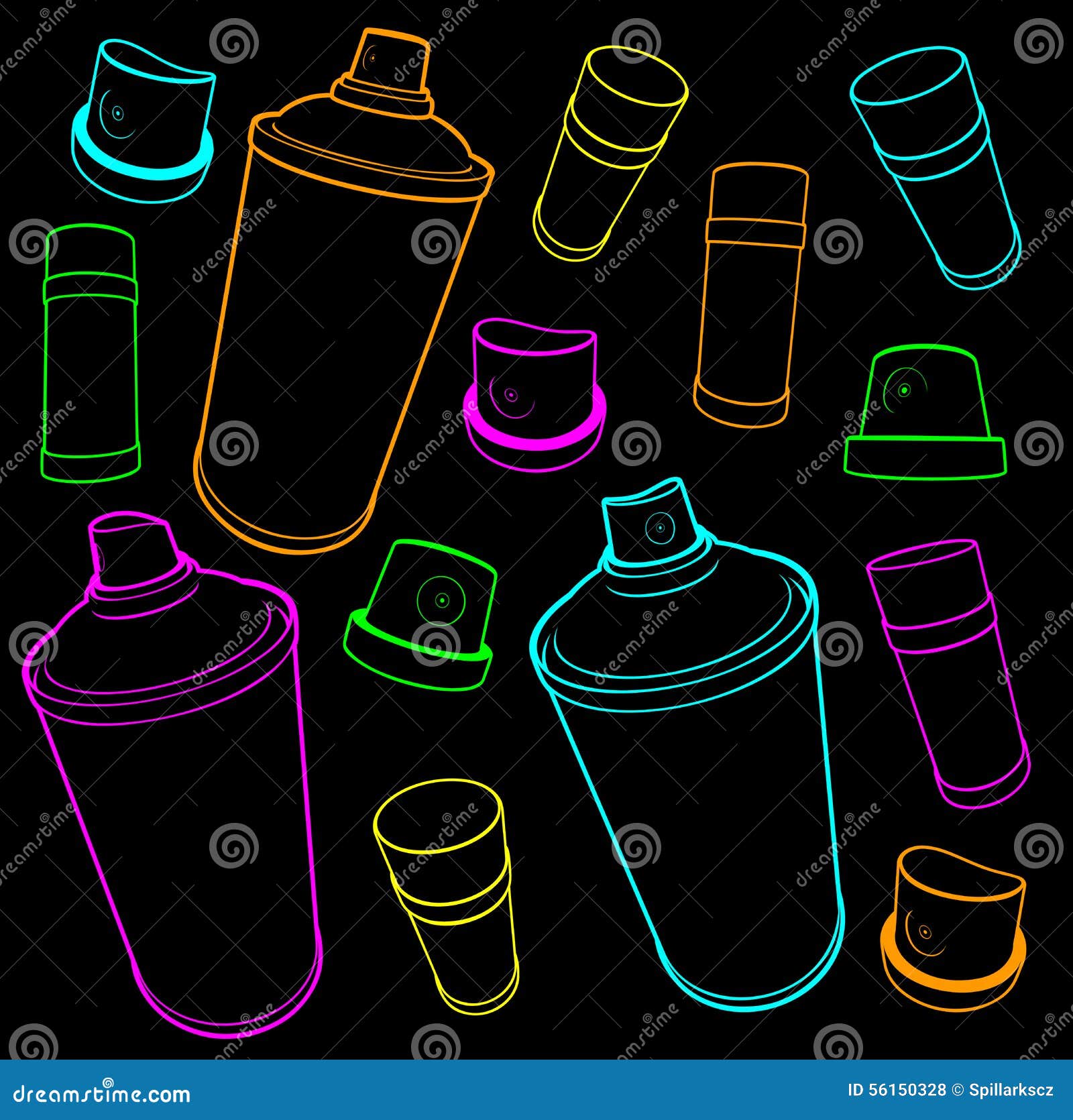 Graffiti Tools Royalty-Free Stock Photo | CartoonDealer.com #39959601