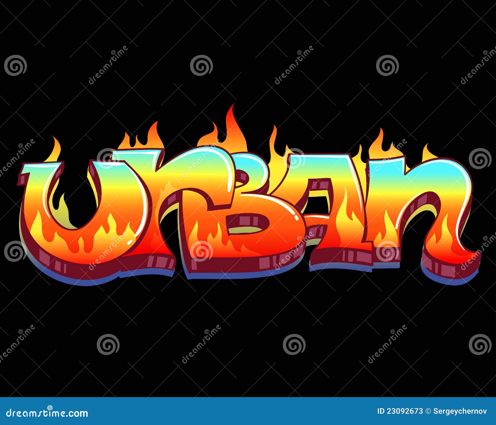 Graffiti Urban Sticker Set, Calligraphy Print, Vector Spray Street Art ...