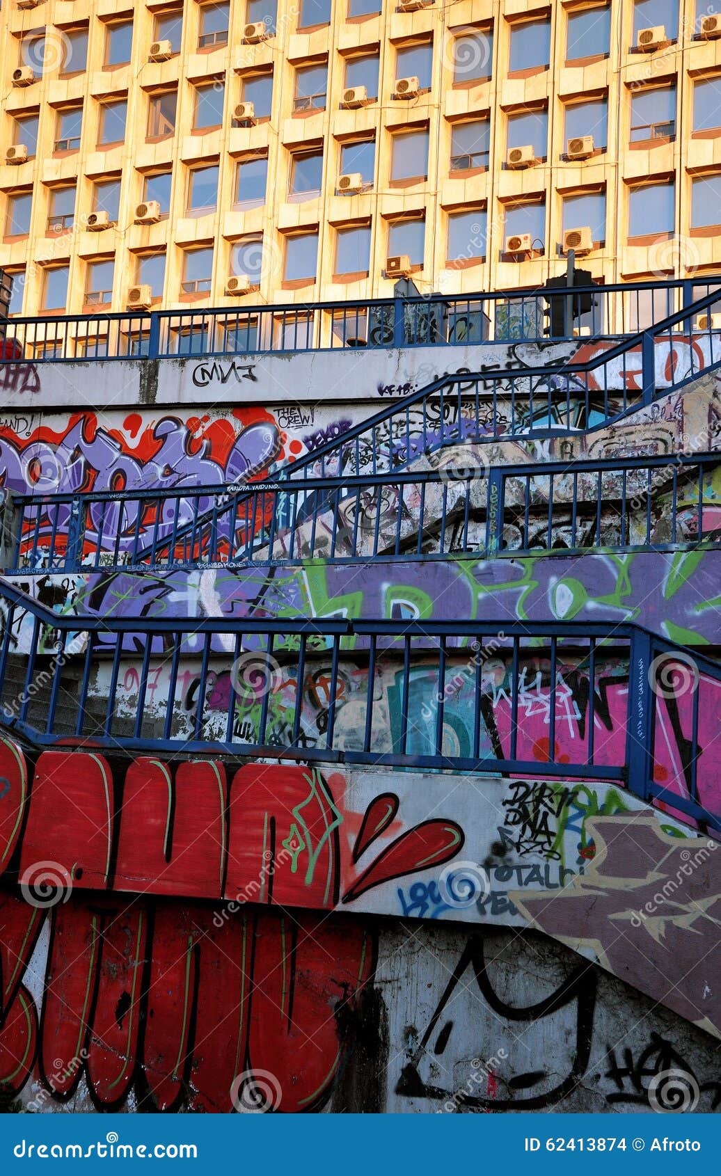 Graffiti editorial stock image. Image of grungy, brick - 62413874