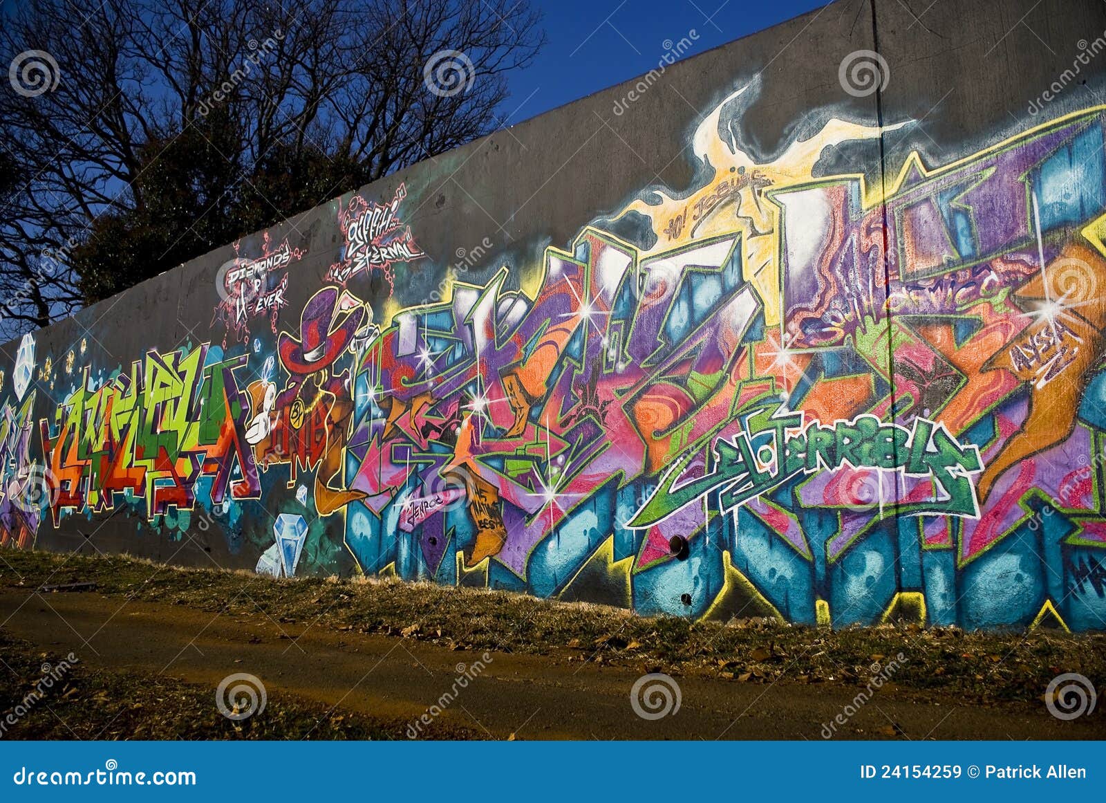 Graffiti Vendredi - Art Urbain - Mur De Graffiti Image stock éditorial ...