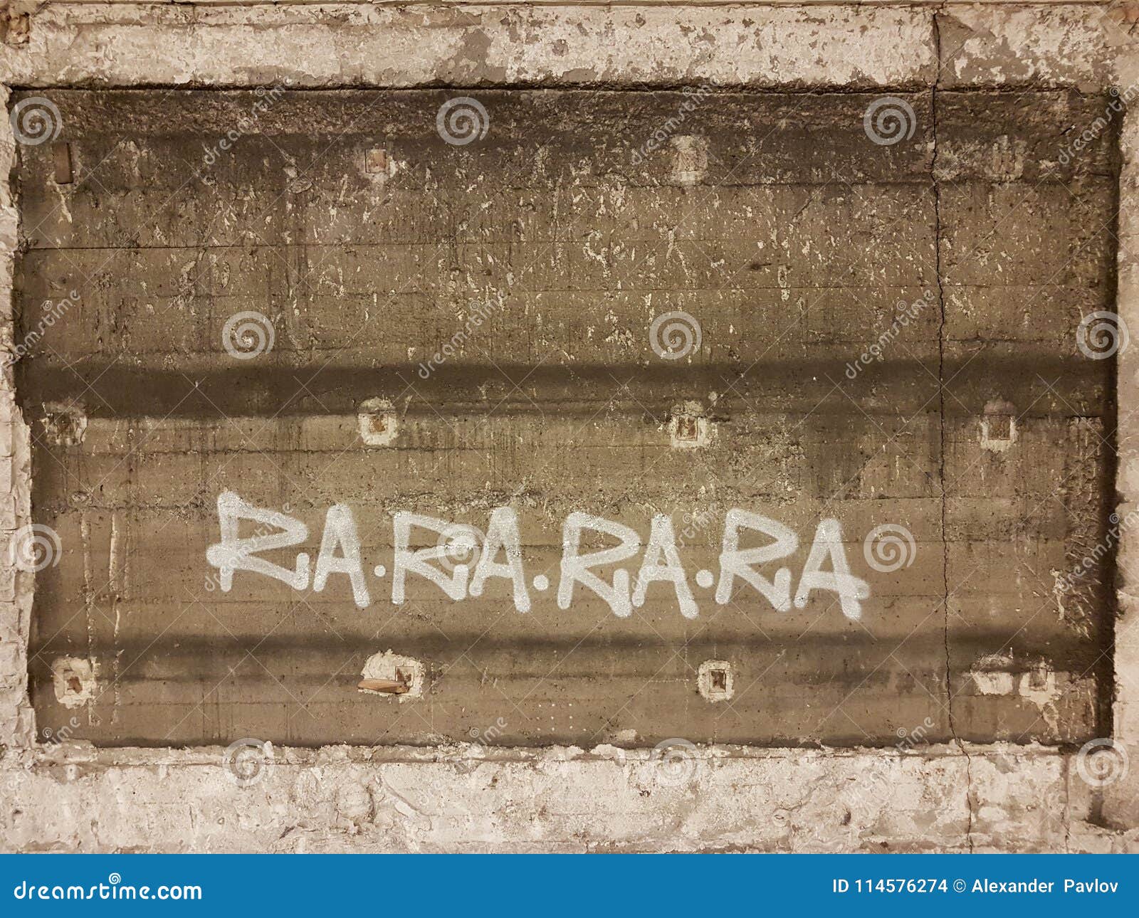 Graffiti Vier Abstracte Lettergrepen Van Ra-Ra Stock Foto - Image of ...