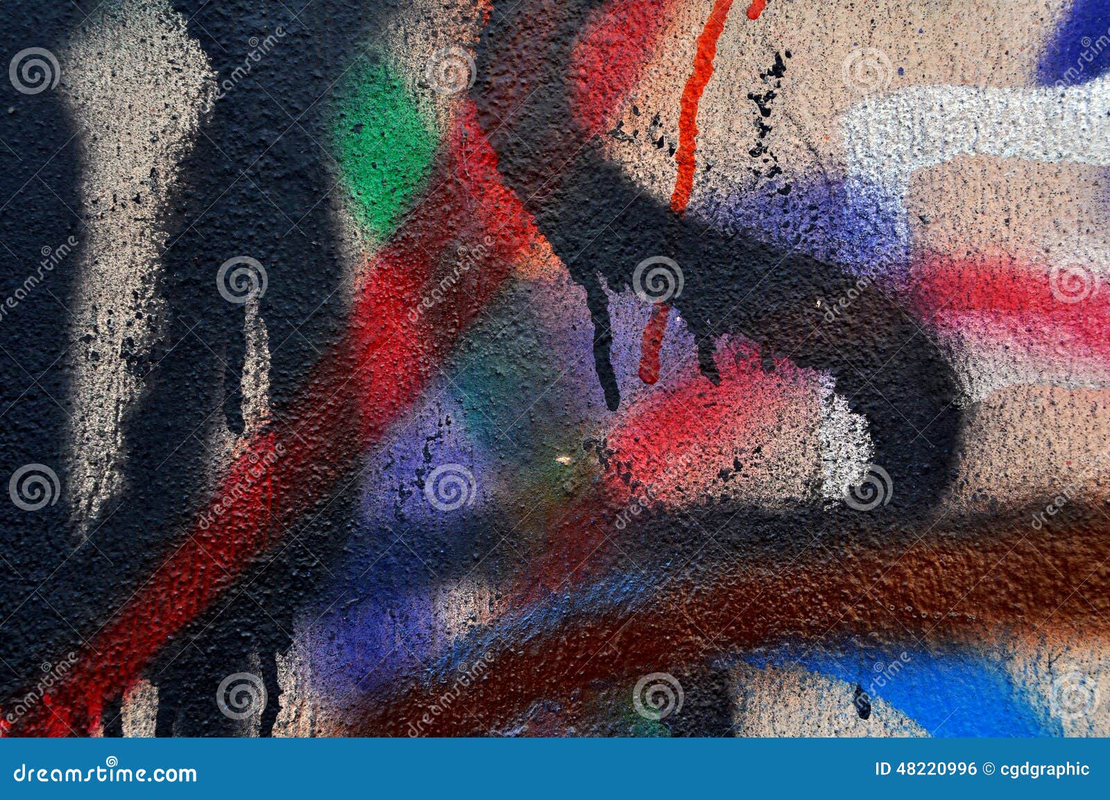 Graffiti Wall stock photo. Image of textured, stained - 48220996