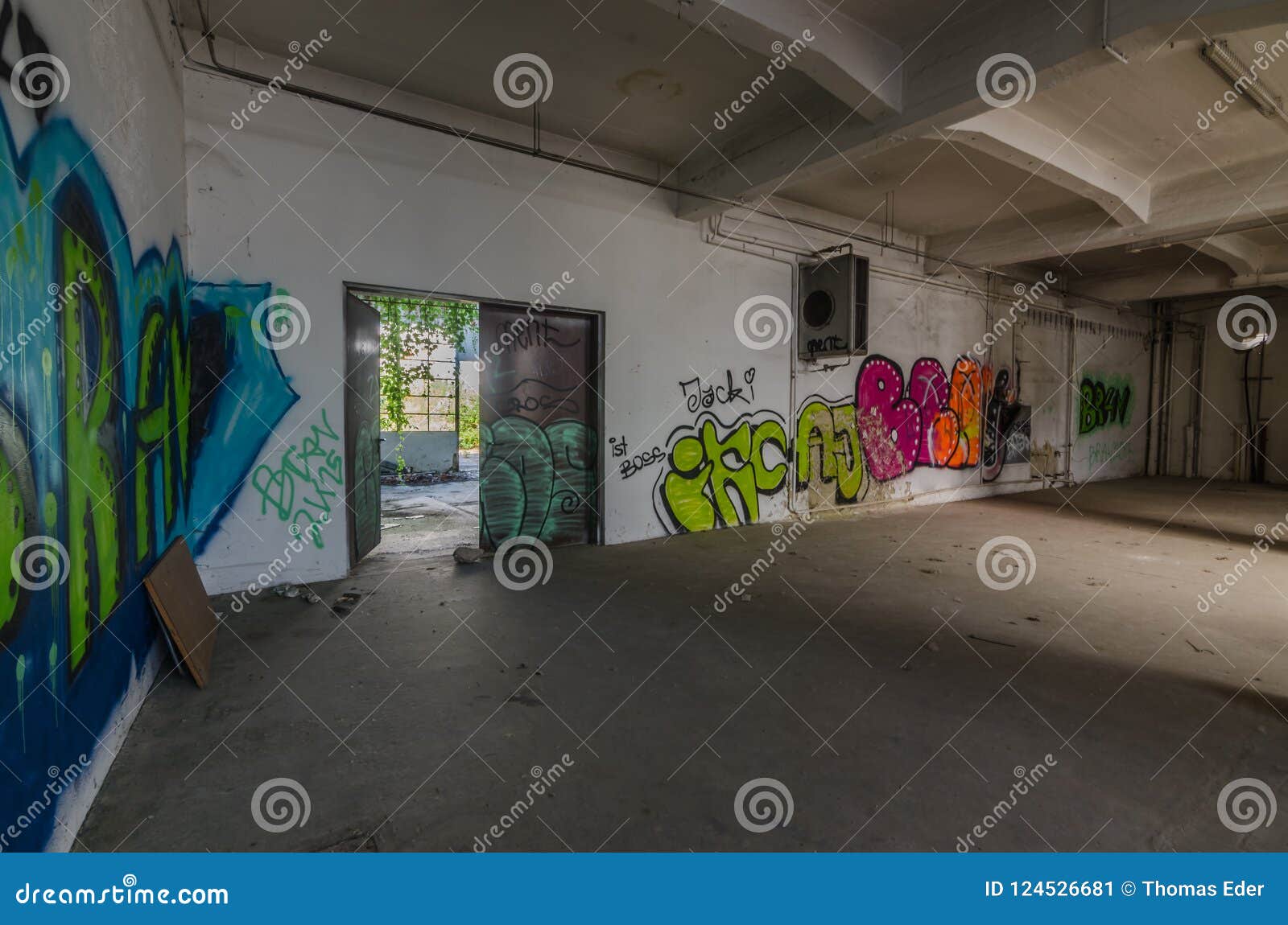 Graffiti on a Wall in Factory Editorial Photo - Image of historical ...