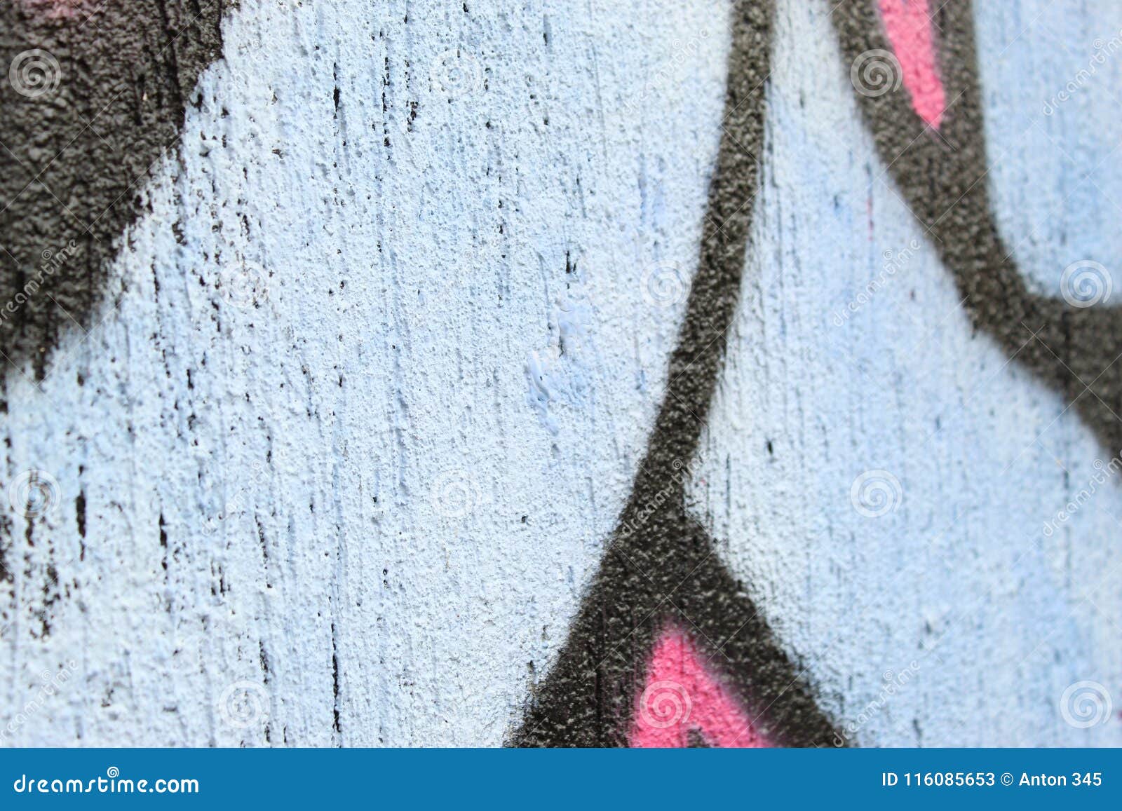 Graffiti Wall Fragment SkyBlue and Pink Colours Texture for Background ...