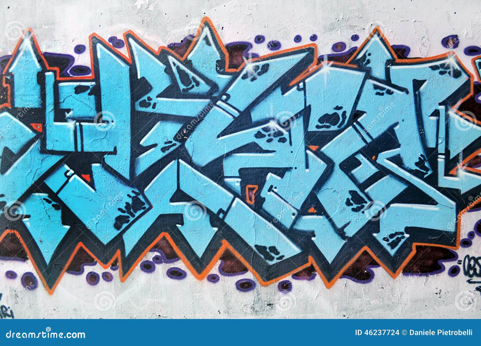 Graffiti on wall editorial stock image. Image of city - 46237724