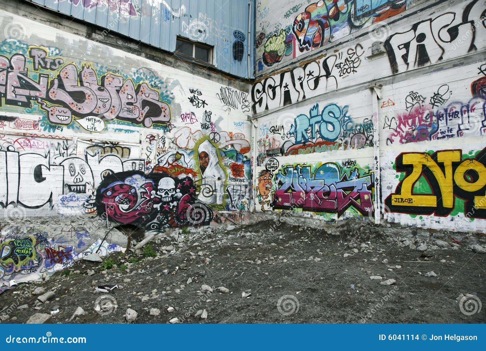 Graffiti Walls Editorial Image | CartoonDealer.com #6041114