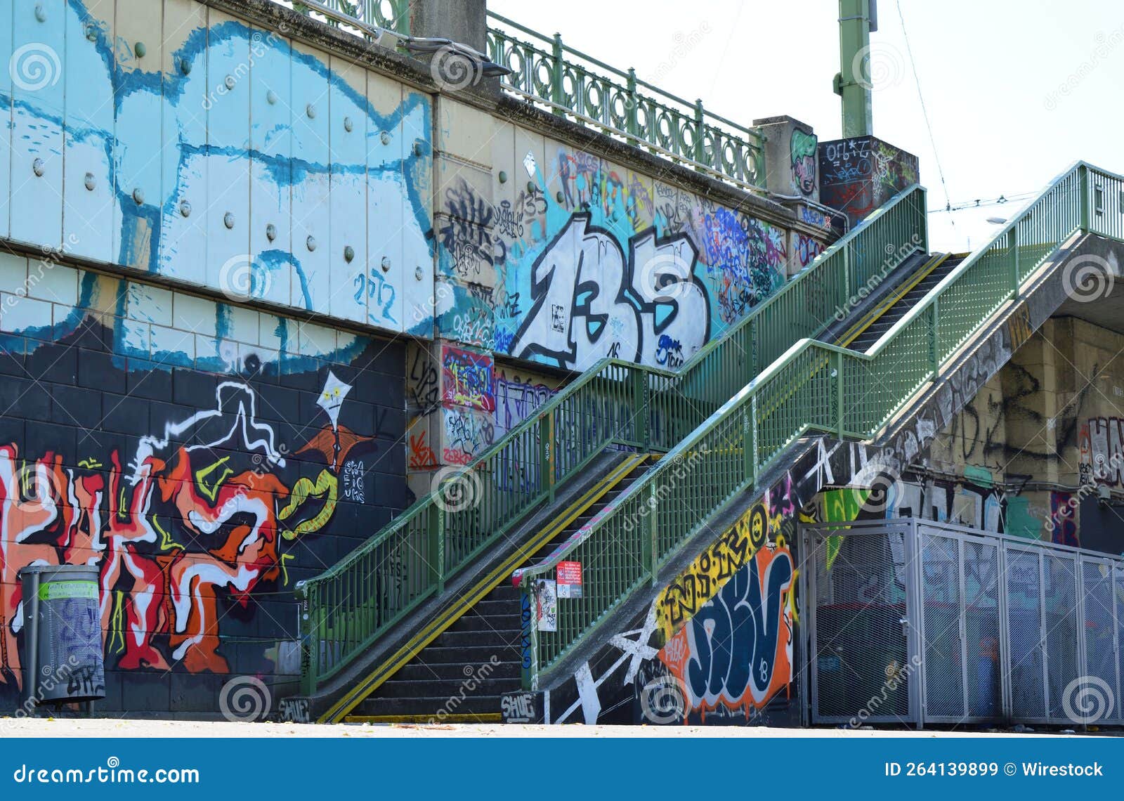 Graffity Art on the Walls of the City Editorial Stock Image - Image of ...
